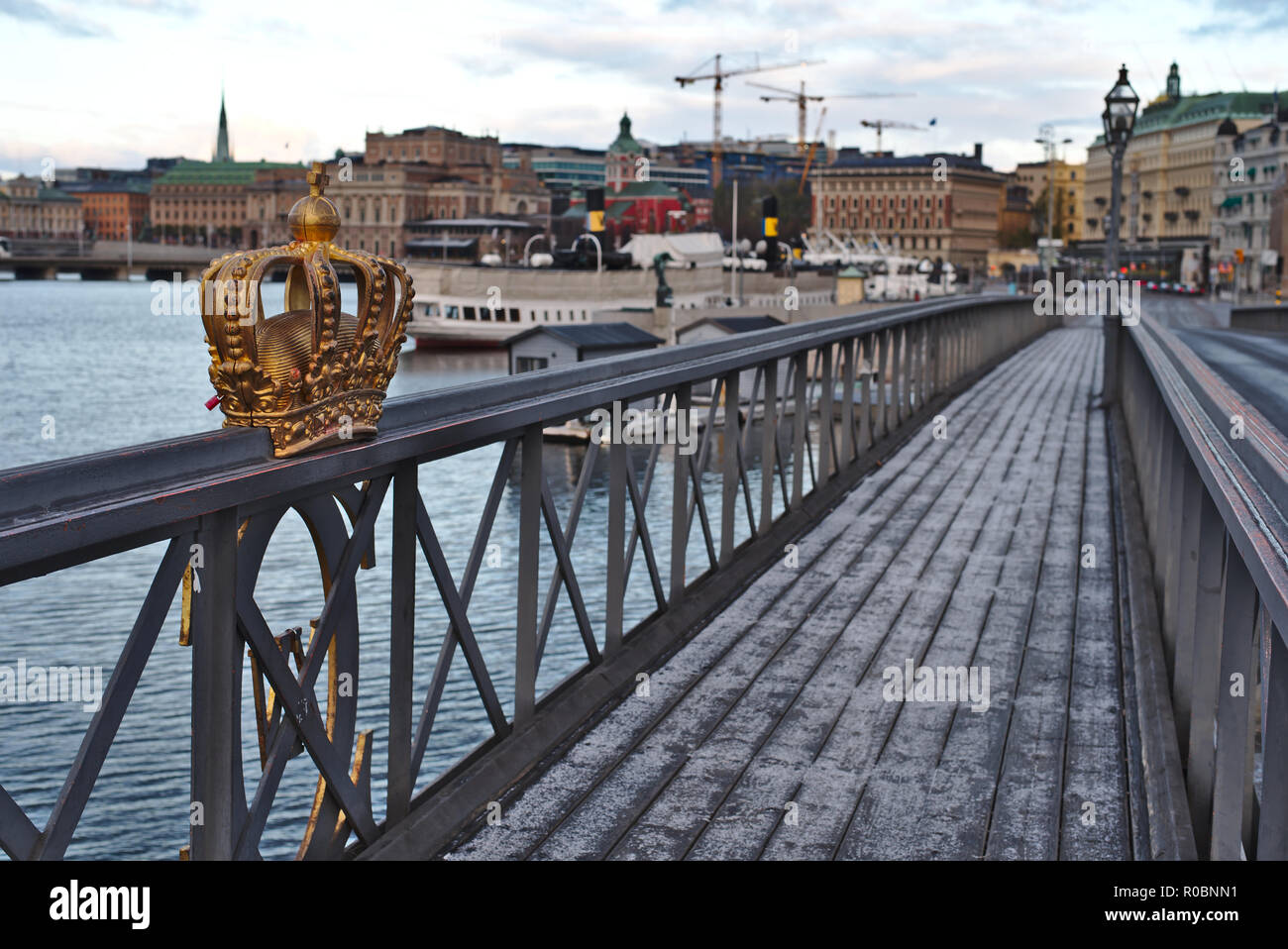 Skeppsholmsbron, a bridge in Stockholm Stock Photo - Alamy