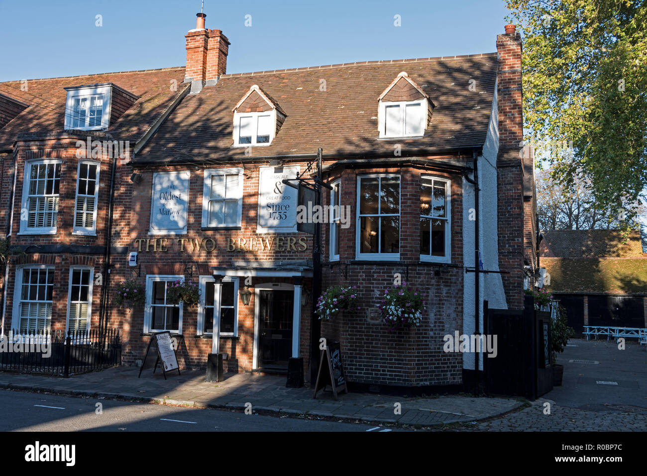 Marlow's oldest pub since 1755 is the Two Brewers in St. Peter Street ...