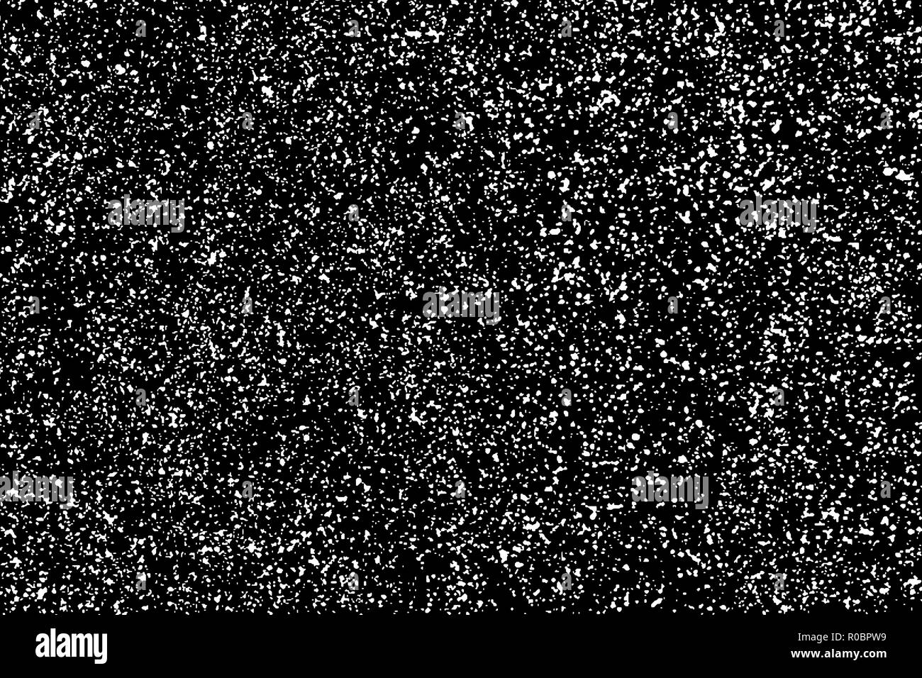 Grain abstract texture isolated on black background. Noise design ...