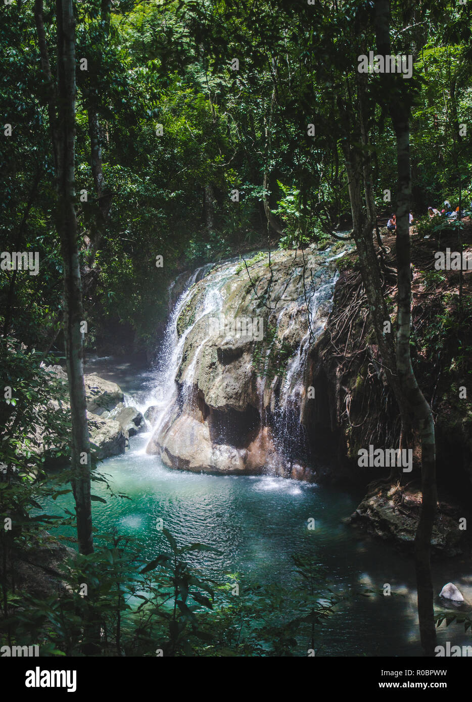 Finca Paraíso in East Guatemala, an unusual waterfall fed by hot ...