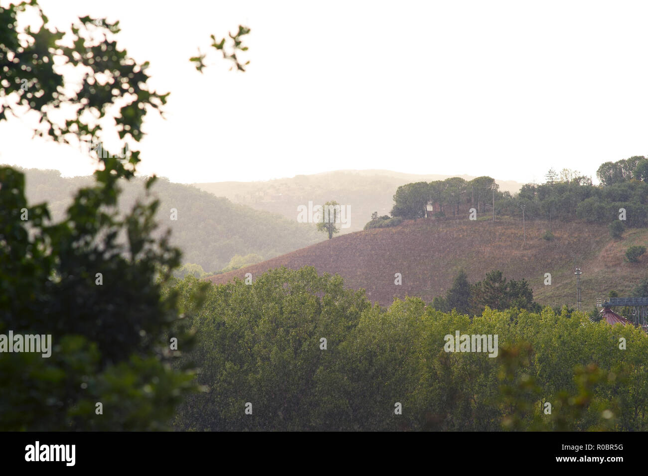 Tuscany rain clouds hi-res stock photography and images - Alamy