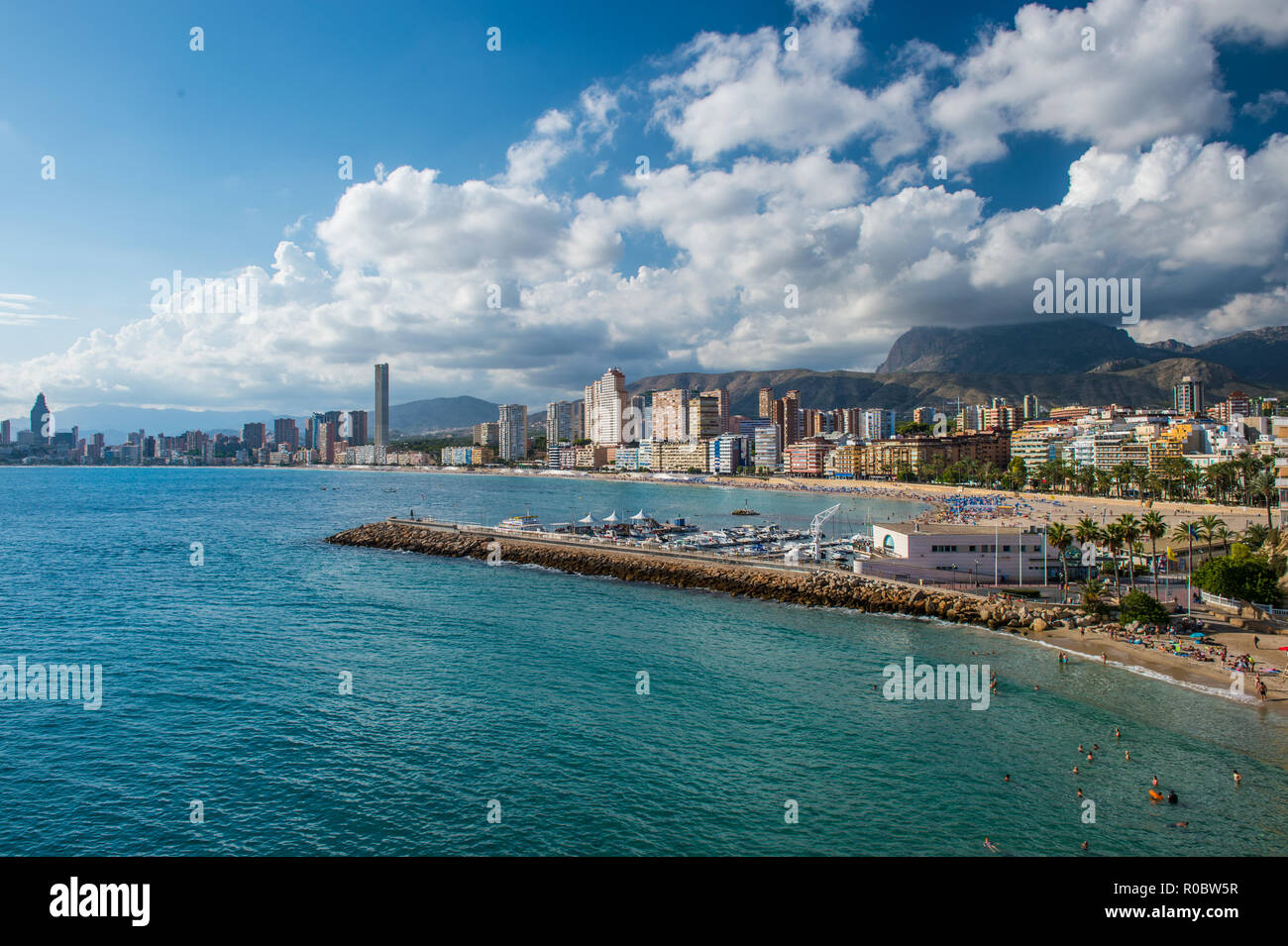 Tourism in benidorm hi-res stock photography and images - Alamy