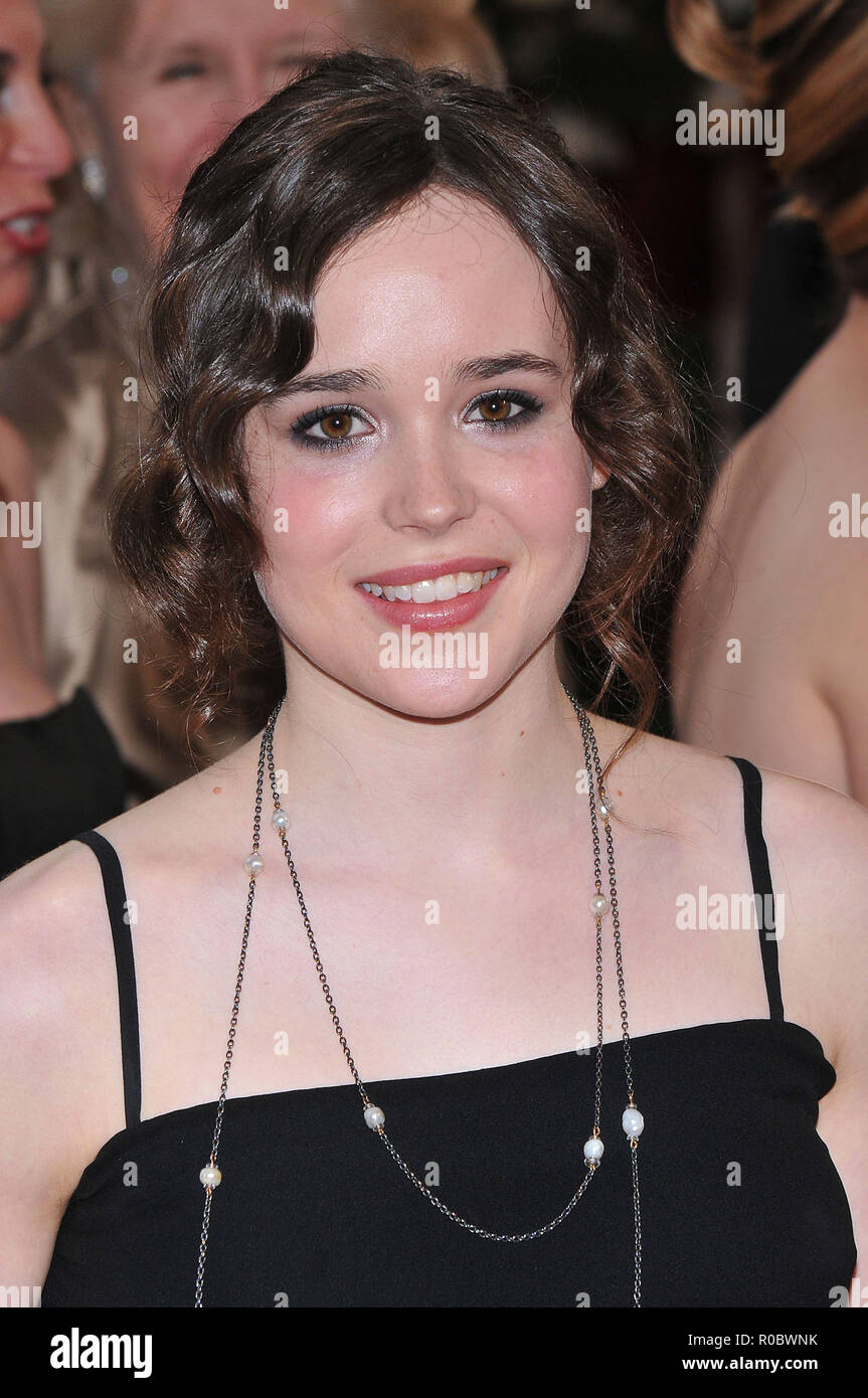 Ellen Page 80th Oscars ceremony, arrival, red carpet at the Kodak ...