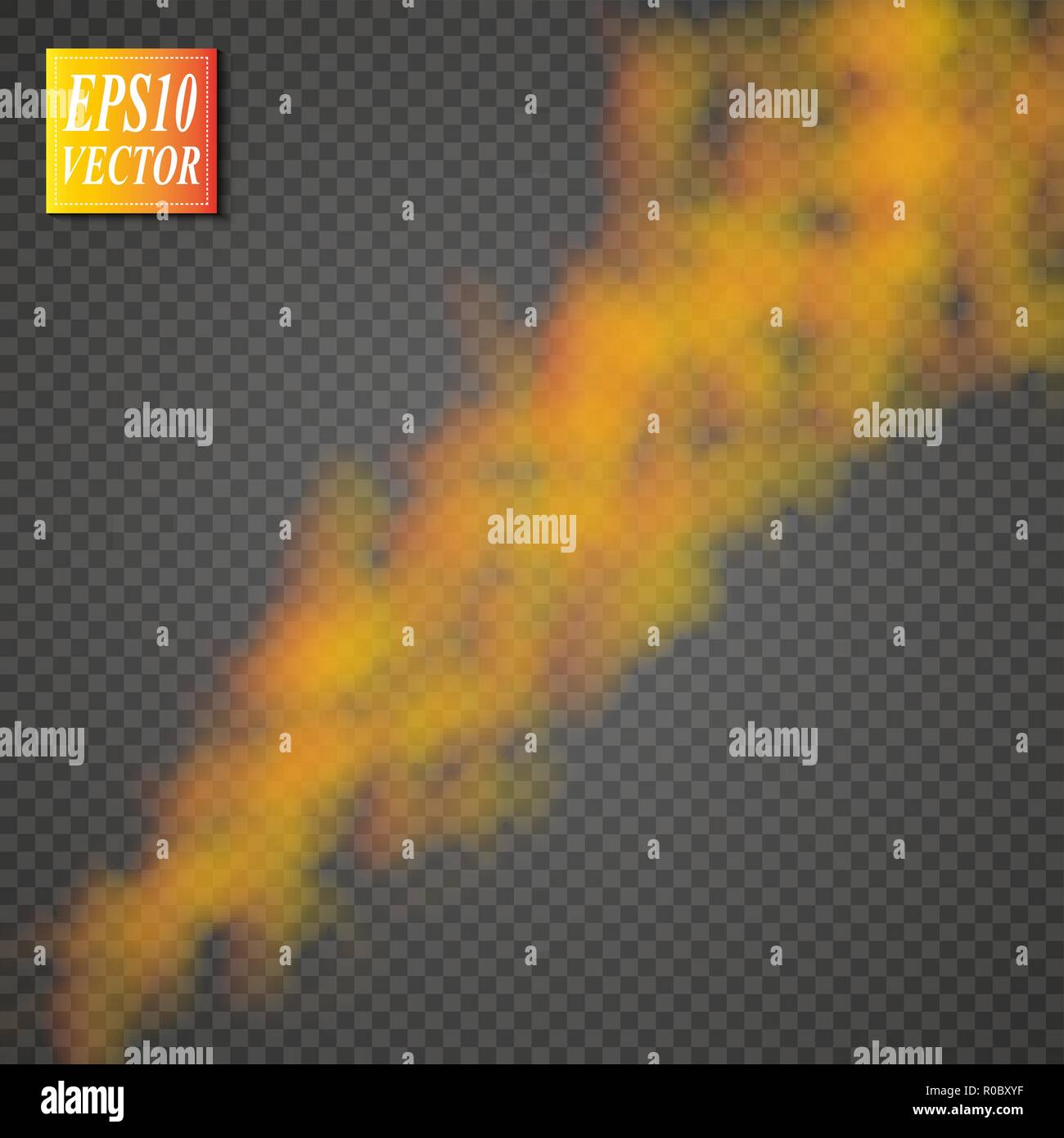 Fog or smoke isolated transparent special effect. White vector ...