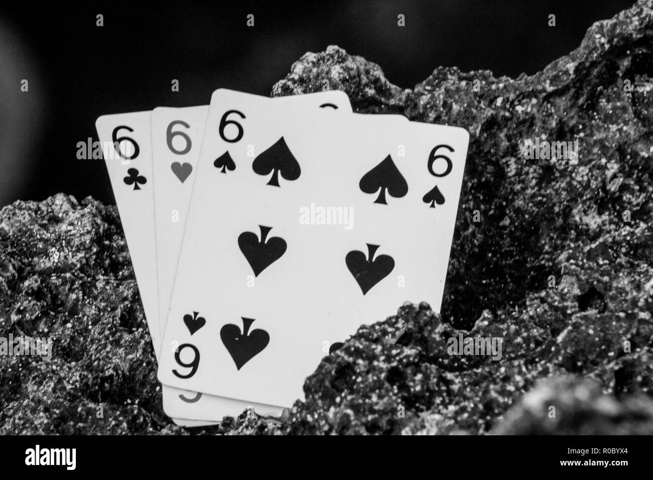 Triple ace Black and White Stock Photos & Images - Alamy