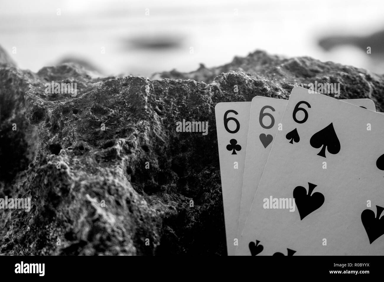 Triple ace Black and White Stock Photos & Images - Alamy