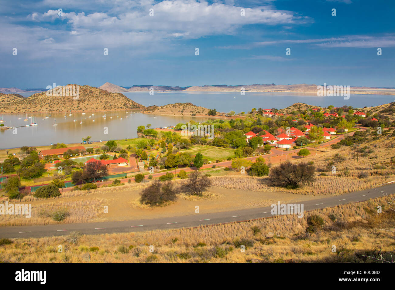 Gariep dam on the Orange river in South Africa Stock Photo - Alamy