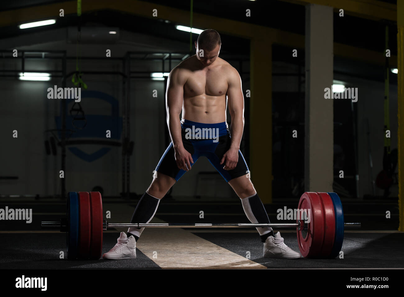 Male powerlifter competition in hi-res stock photography and images - Alamy