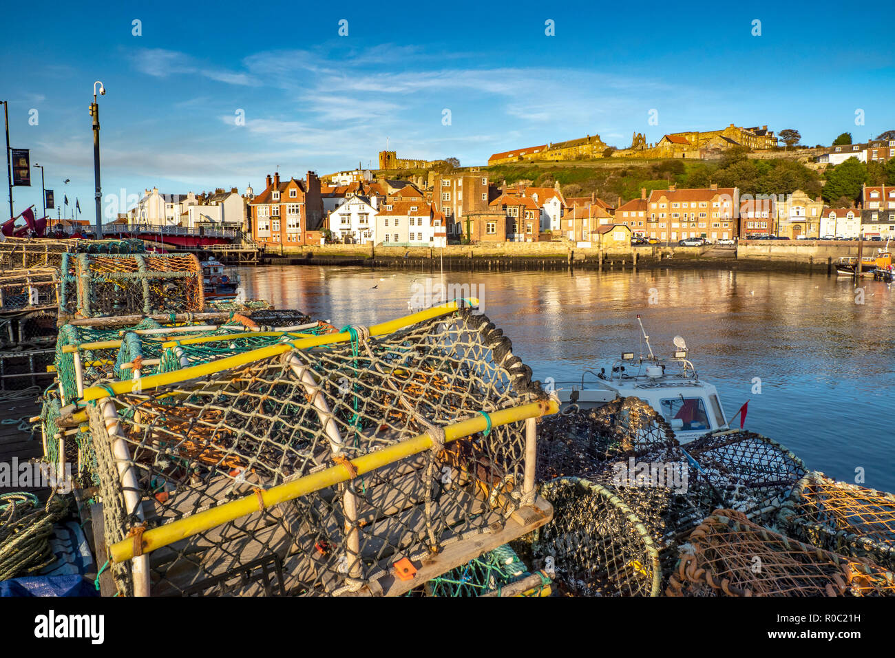 Whitby Harbour, North Yorkshire Stock Photo - Alamy