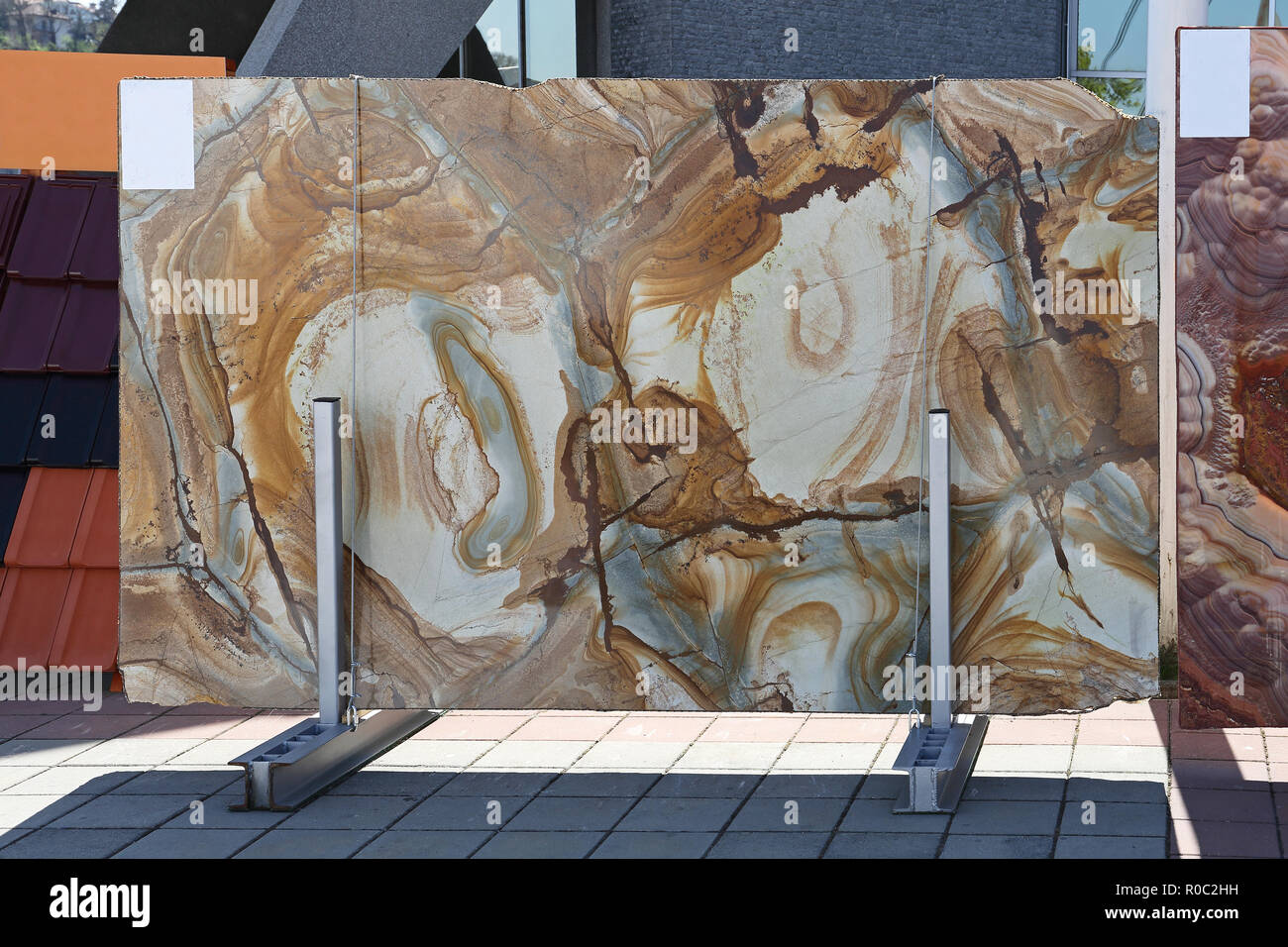 Very Big Luxury Italian Granite Stone Slab Stock Photo - Alamy