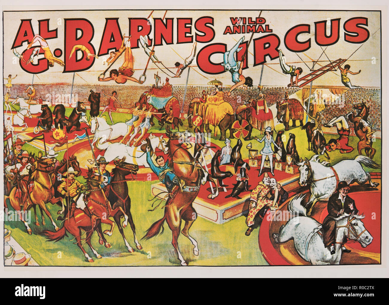 Vintage circus acrobats hi-res stock photography and images - Alamy