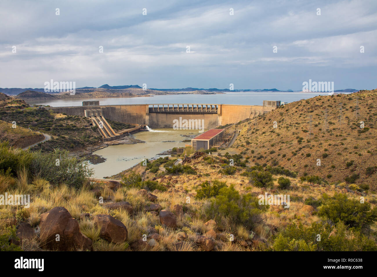 Gariep dam on the Orange river, South Africa Stock Photo - Alamy