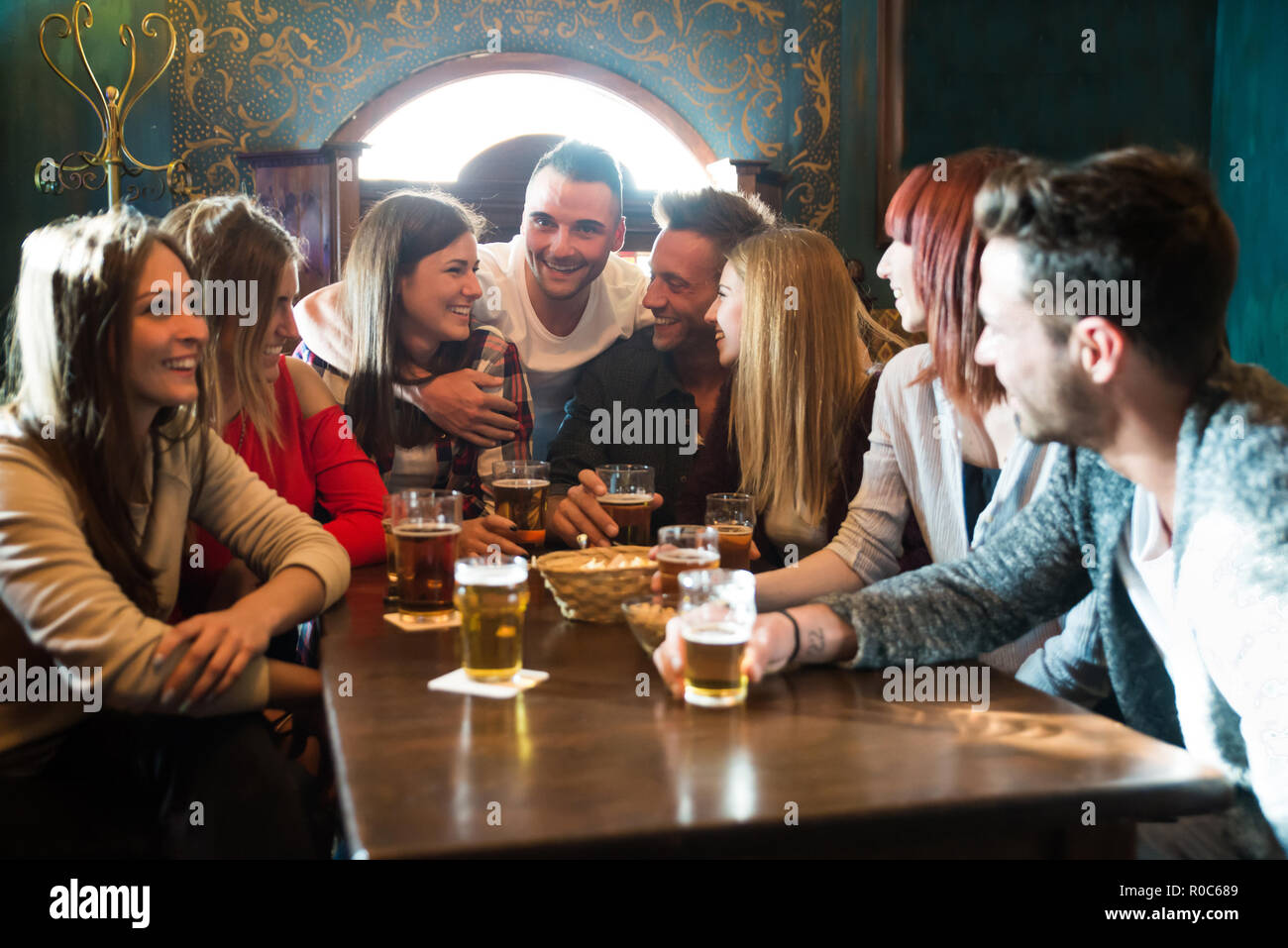 People Drinking Alcohol At A Party