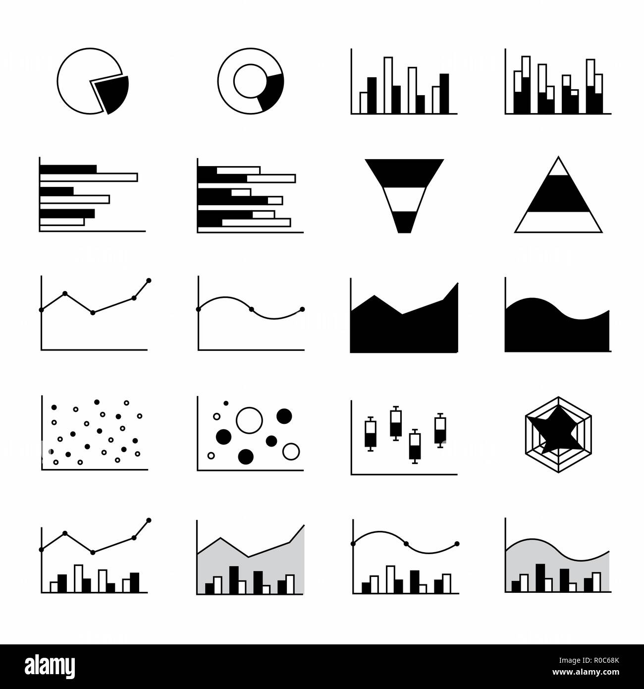 Types of chart hi-res stock photography and images - Alamy