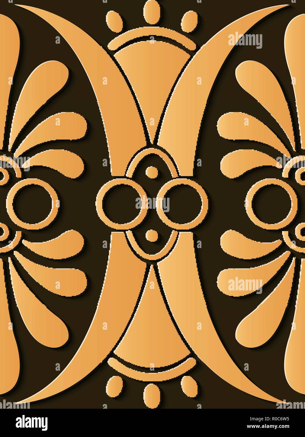 Crest cut Stock Vector Images - Alamy