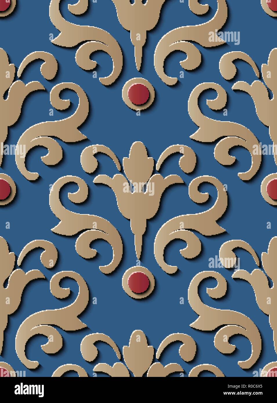 Mural asia Stock Vector Images - Alamy