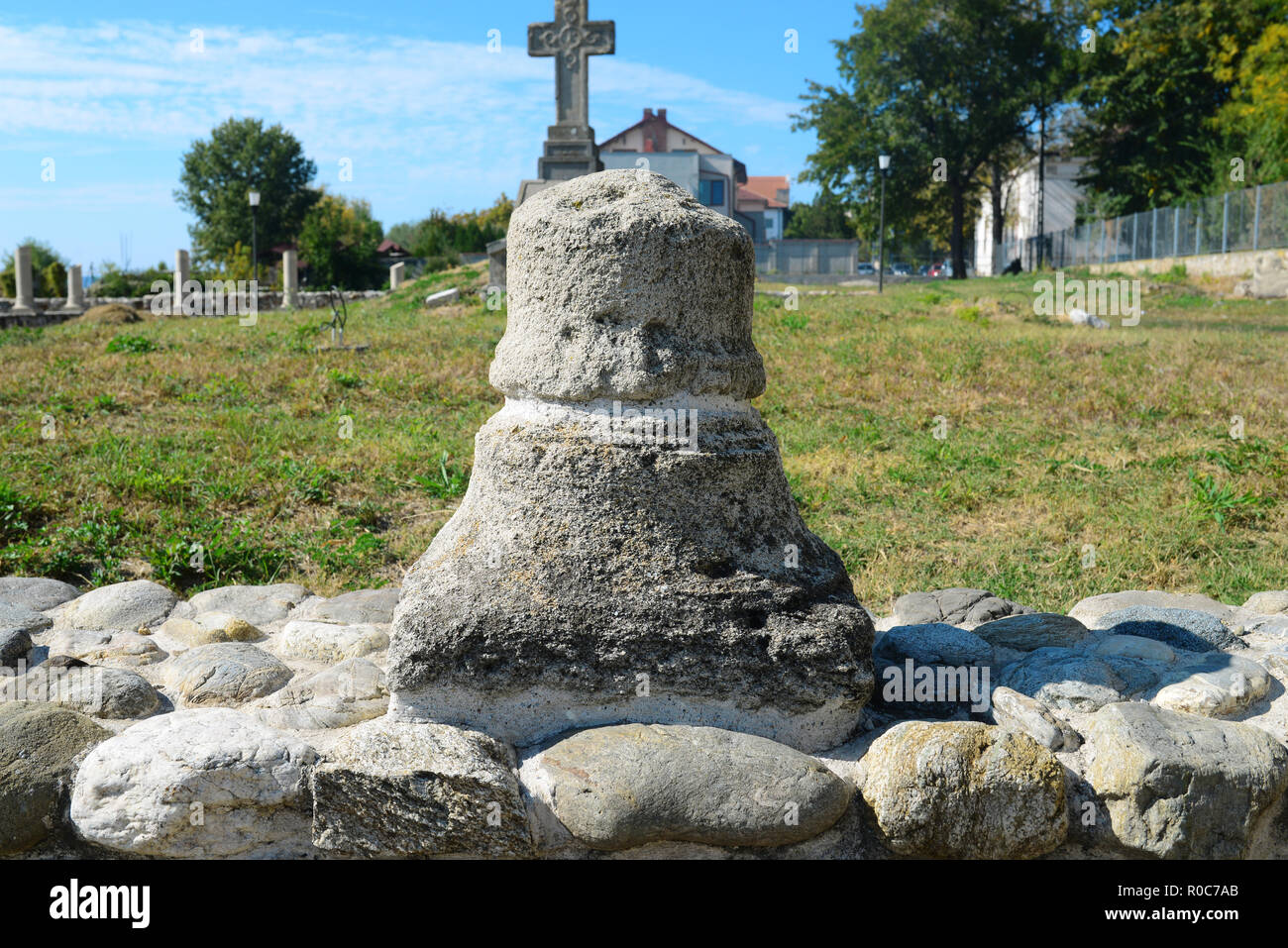 Drobeta Turnu Severin city Romania Iron Gates Region Museum ruins ...
