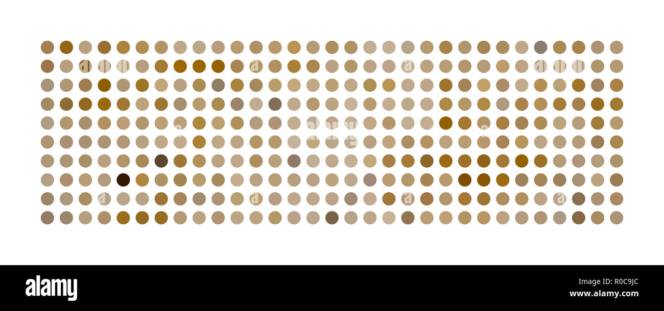 Abstract modern dot panorama design background illustration Stock Photo ...