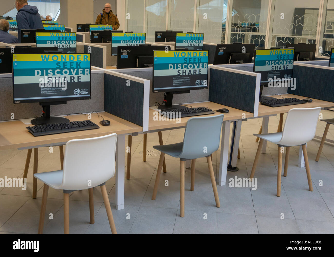 New Central Library Calgary Alberta Canada Stock Photo - Alamy