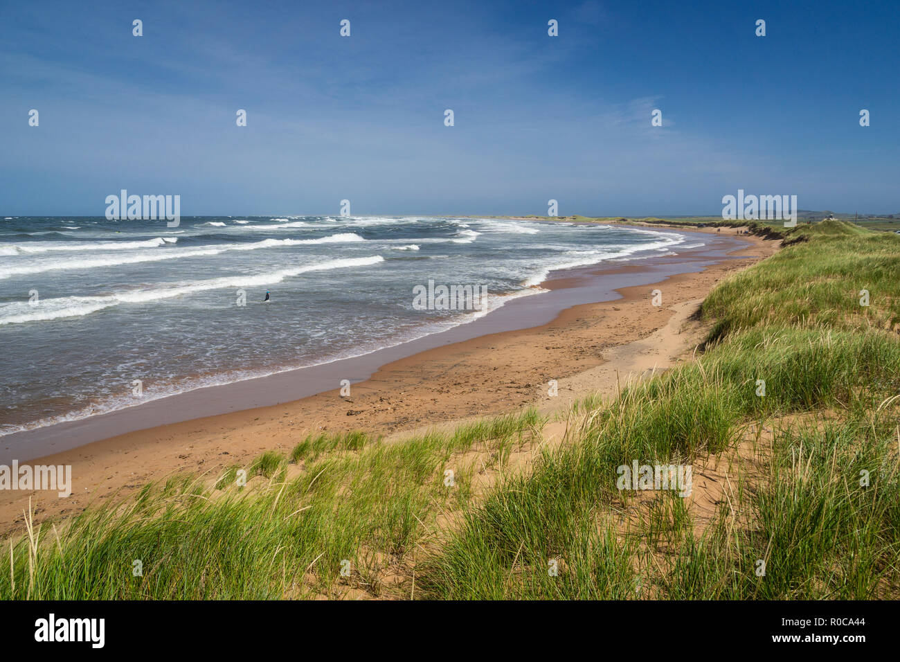 L'Hopital Beach in Fatima on Grindstone Island in the Magdalen Islands ...