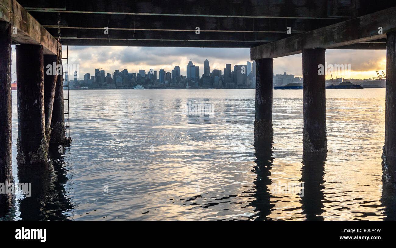 Reflected from a pier hi-res stock photography and images - Alamy