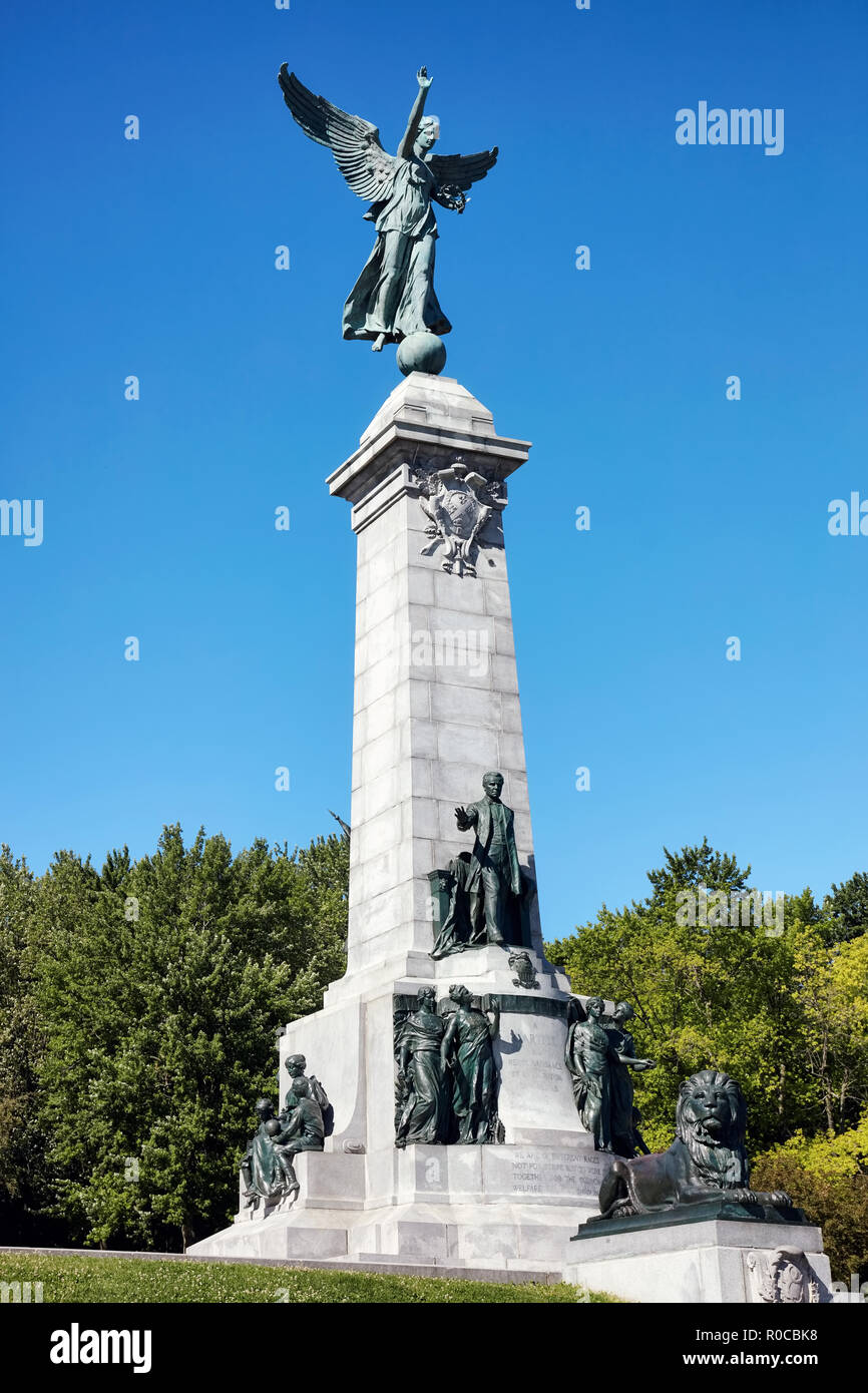 Montreal Canada June 2018 George Etienne Cartier Monument In Mount