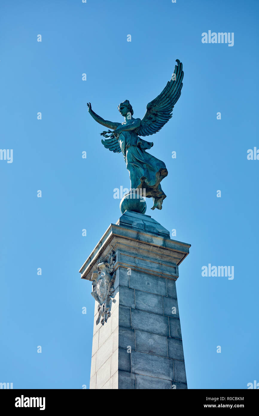 Montreal, Canada - June, 2018: Sir George Etienne Cartier Monument in ...