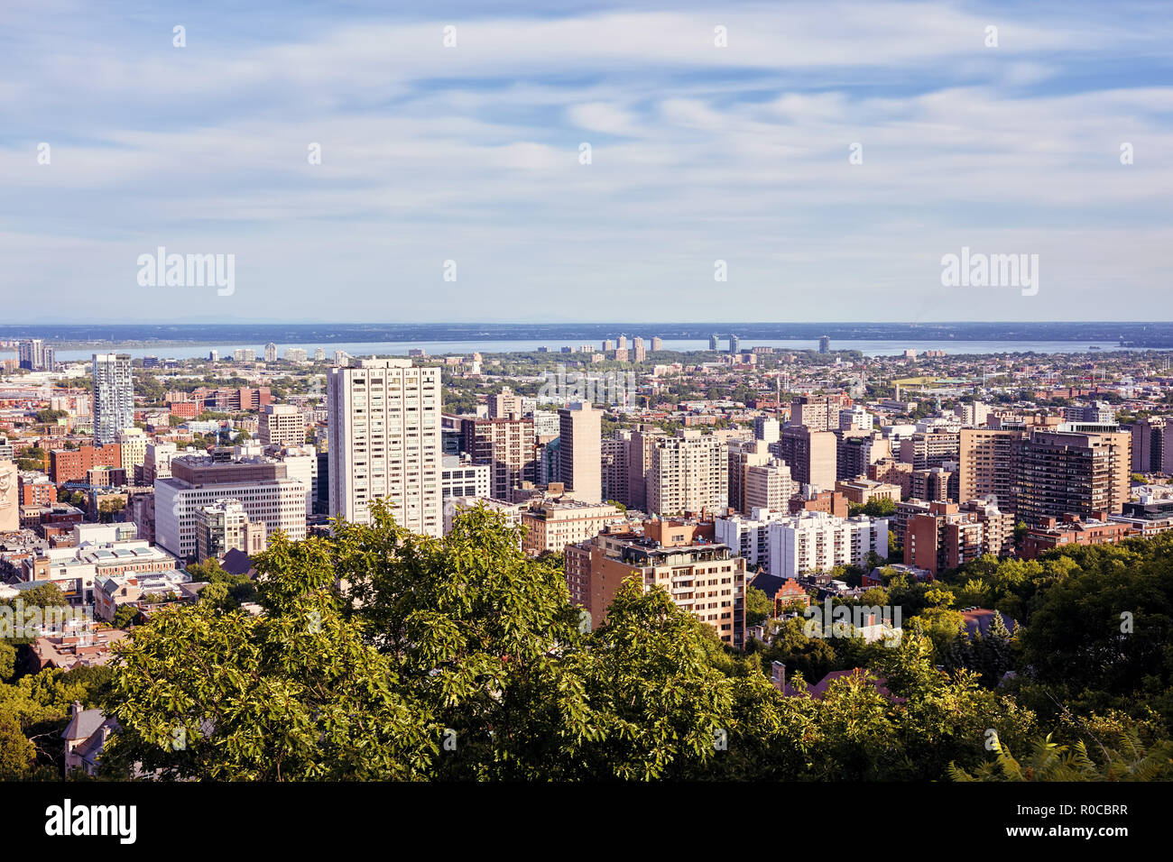 Aerial view cityscape canada hi-res stock photography and images - Alamy