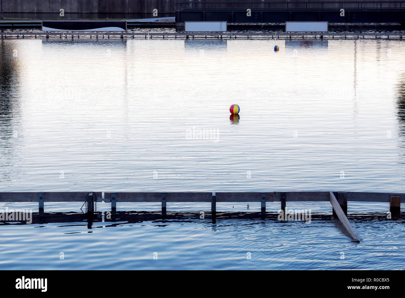Ball floating water hi-res stock photography and images - Alamy