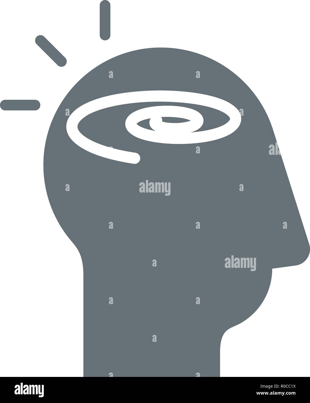 Free thinking vector vectors hi-res stock photography and images - Alamy