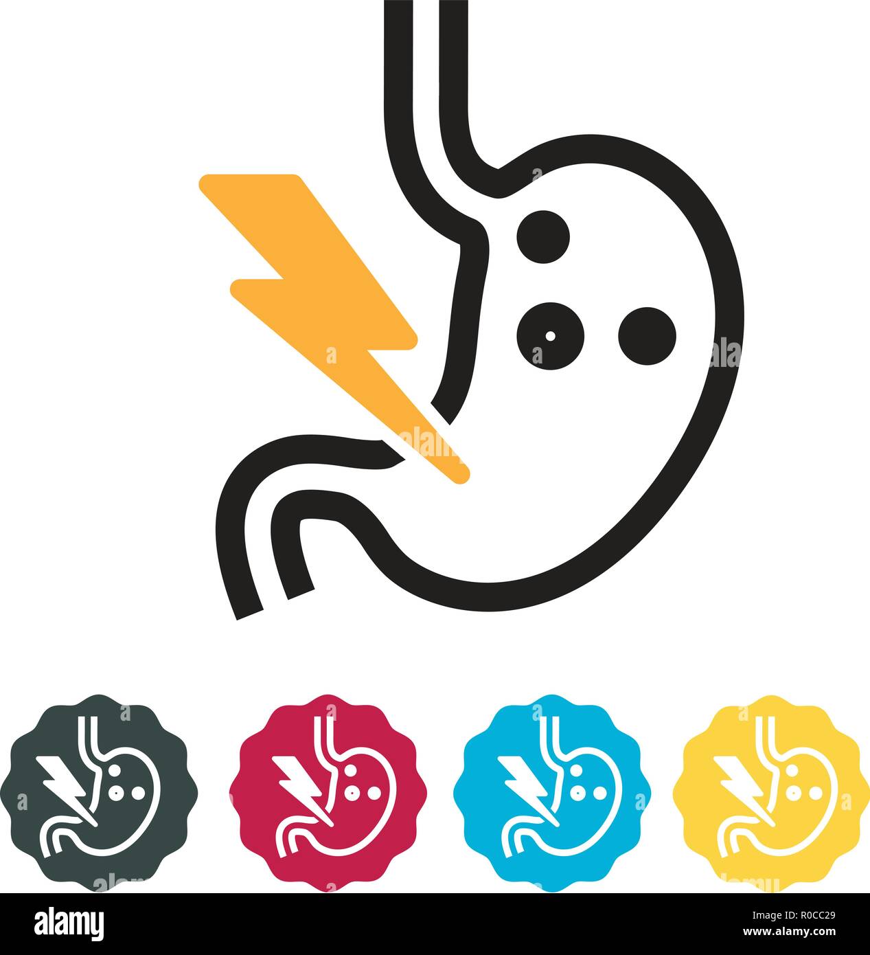 Stomach acidity illustration hi-res stock photography and images - Alamy