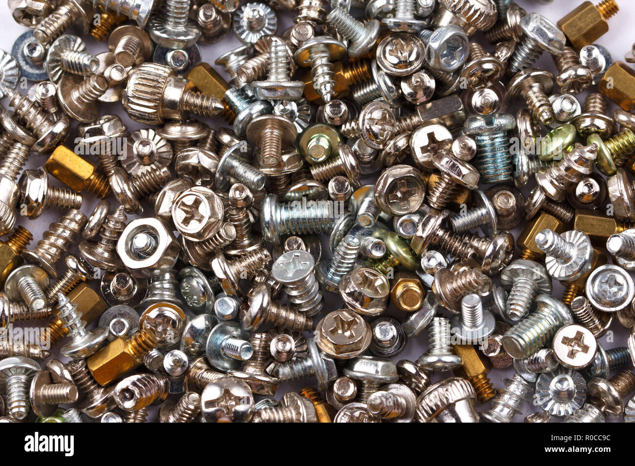 Scattered screws hi-res stock photography and images - Alamy