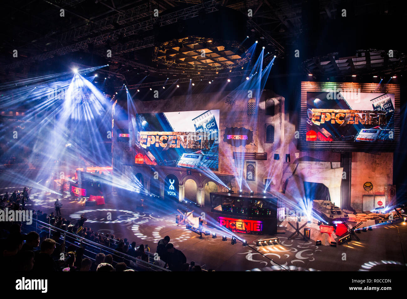 MOSCOW, RUSSIA - OCTOBER 27 2018: EPICENTER Counter Strike: Global ...