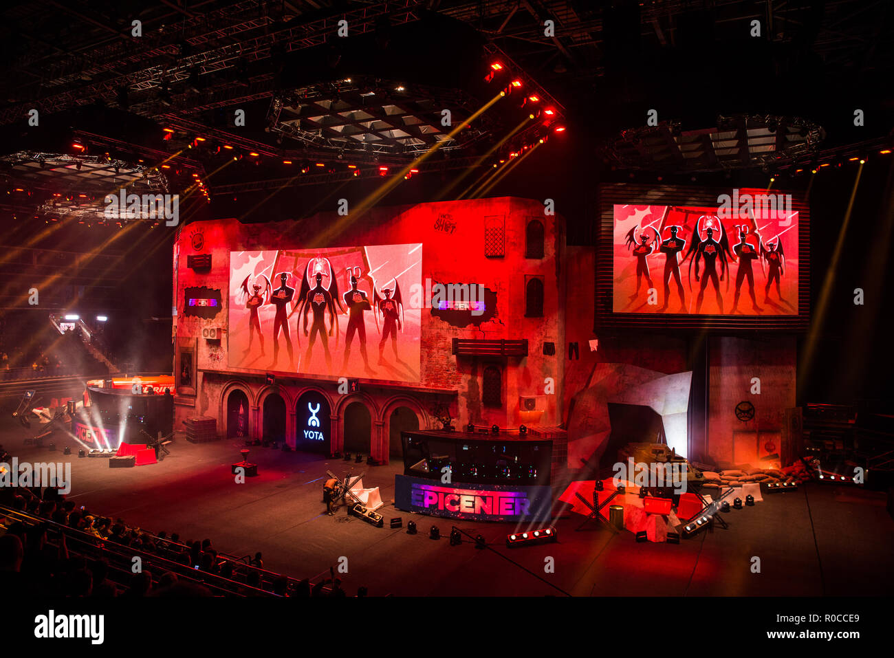 MOSCOW, RUSSIA - OCTOBER 27 2018: EPICENTER Counter Strike: Global ...