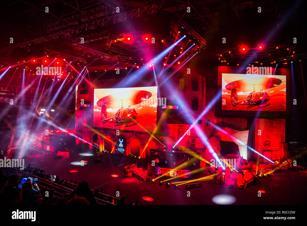 MOSCOW, RUSSIA - OCTOBER 27 2018: EPICENTER Counter Strike: Global ...