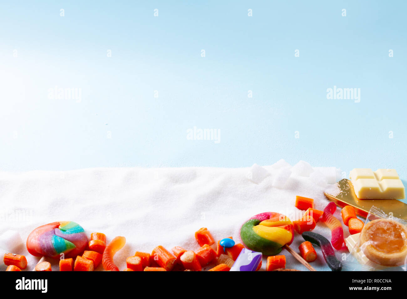 Sweets with sugar Stock Photo - Alamy