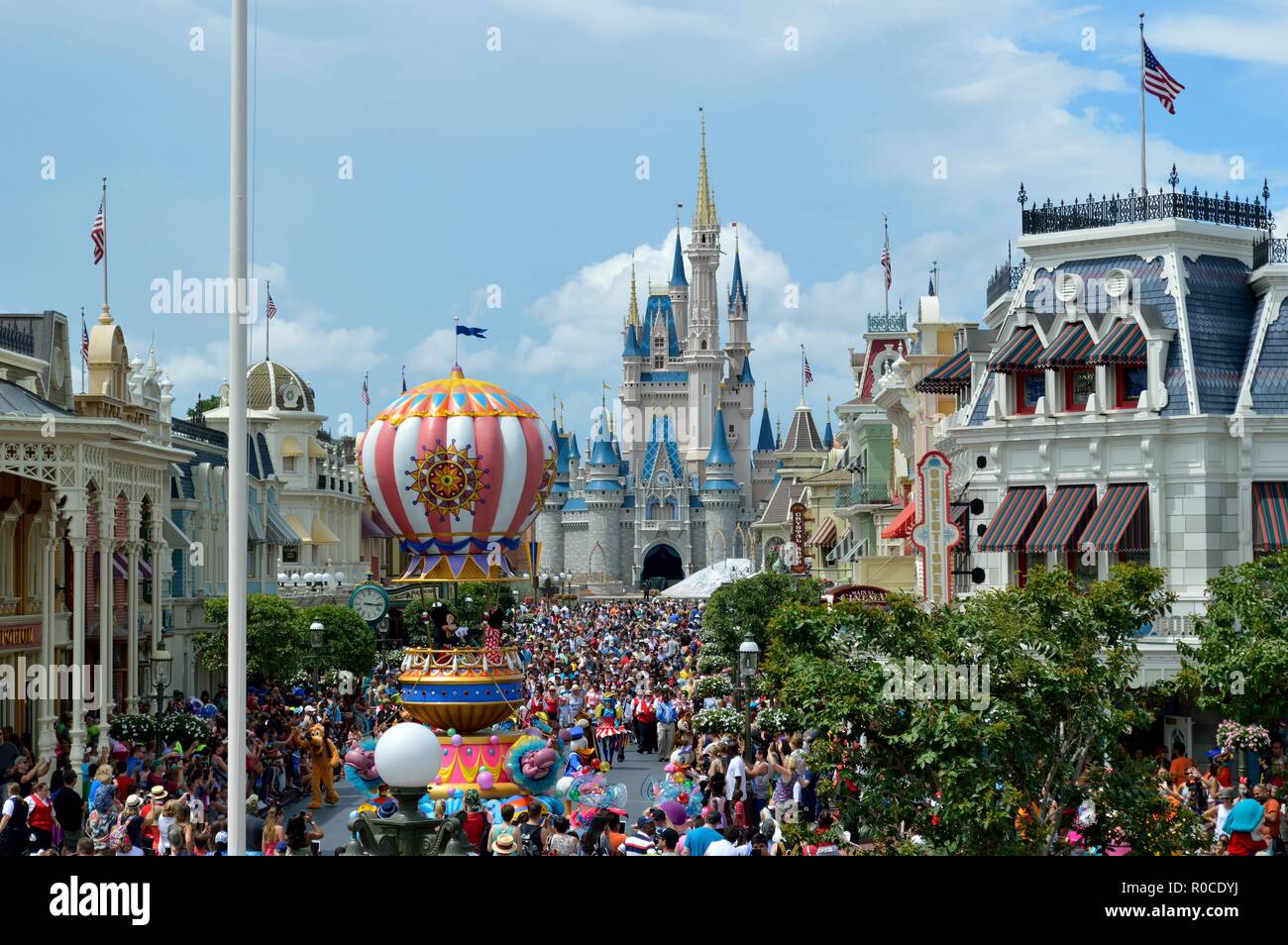 disney magic kingdom florida Stock Photo - Alamy