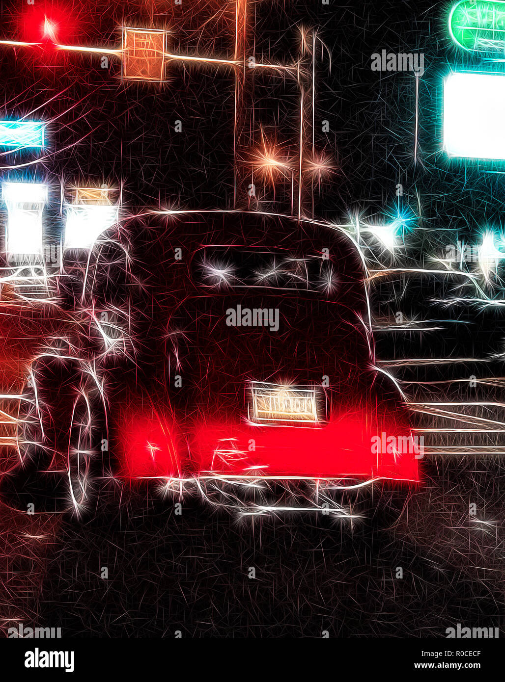 Fractilus effects hi-res stock photography and images - Alamy