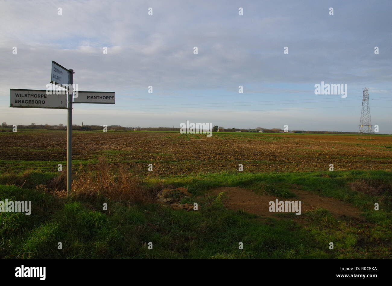 Obthorpe sign hi-res stock photography and images - Alamy