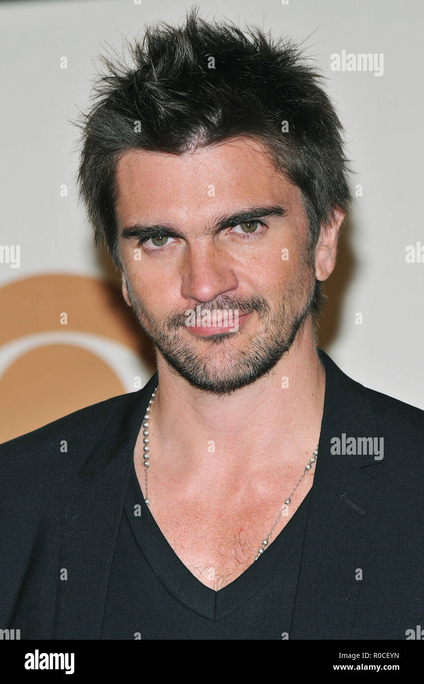 Juanes in the press room at 50th Annual Grammy Award at the Staples ...