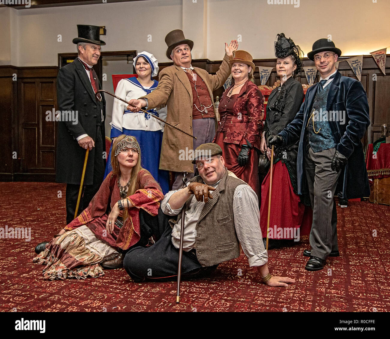 UK, Market Bosworth, Victorian Christmas Fair - December 2015 ...