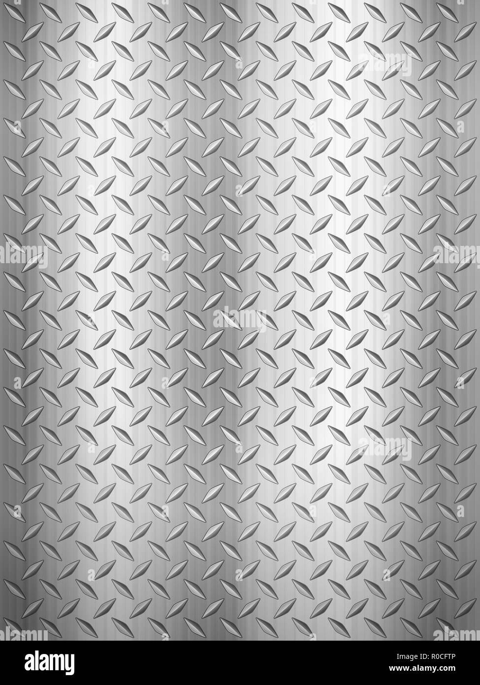 Diamond sheet metal texture background.Vector illustration Stock Photo ...
