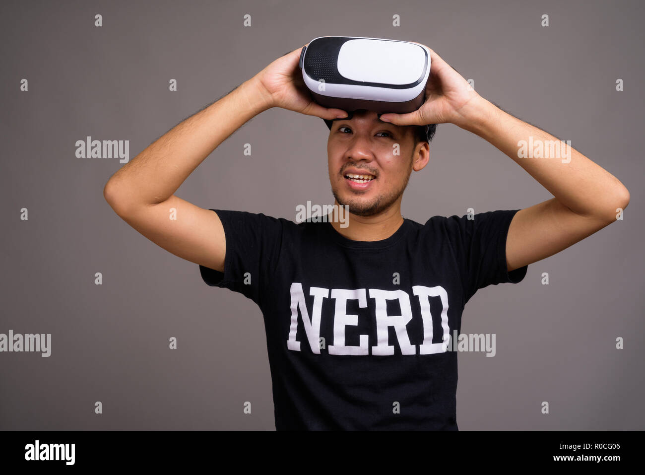 Asian headset hi-res stock photography and images - Alamy