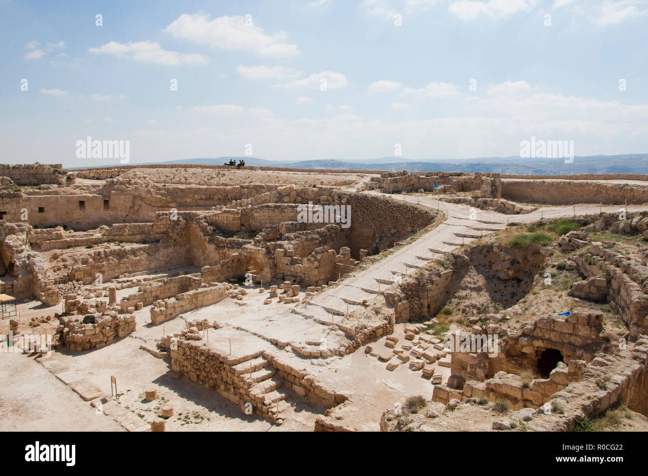 Herodium King Herod Fortress Stock Photo - Alamy