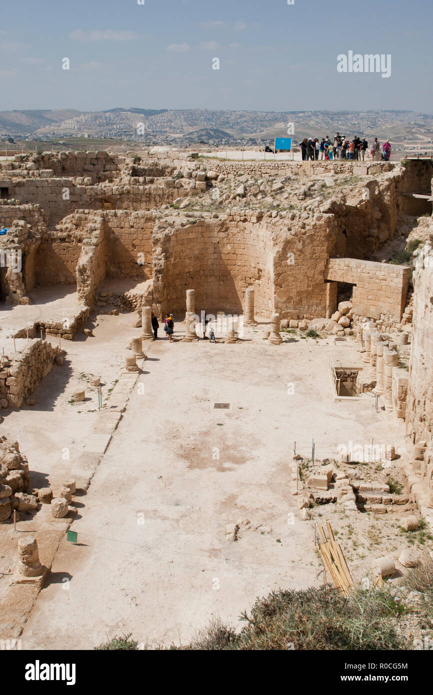 Herodium king herod fortress hi-res stock photography and images - Alamy