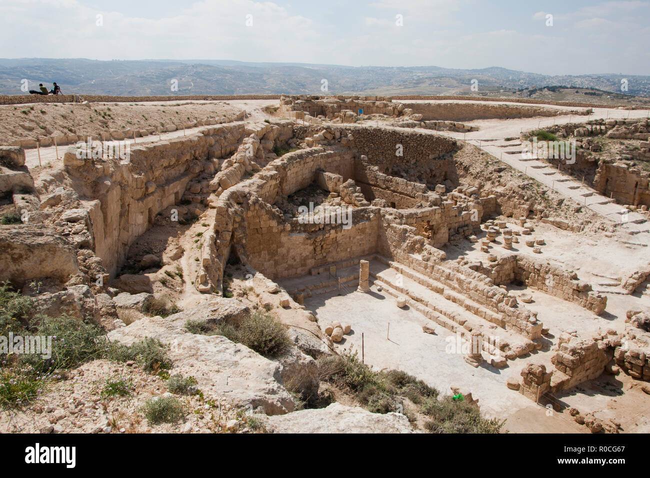 Herodium King Herod Fortress Stock Photo - Alamy
