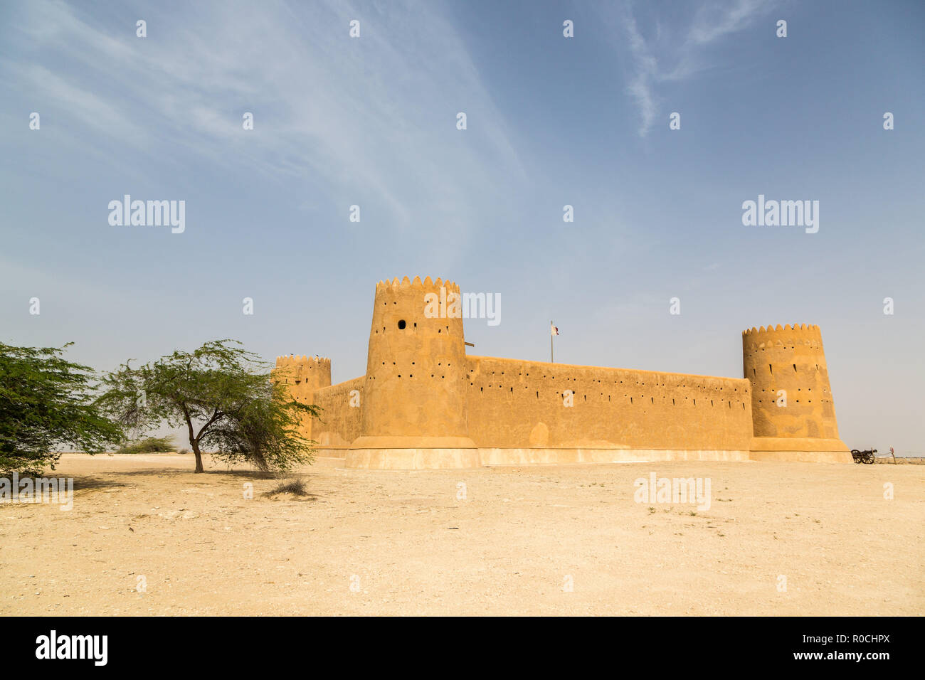 Al Zubara Fort (Az Zubarah), historic Qatari military fortress built ...