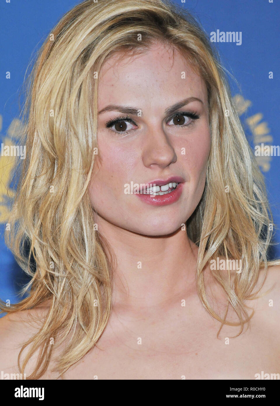 Anna Paquin backstage of the DGA - Director Guild Awards - at the ...
