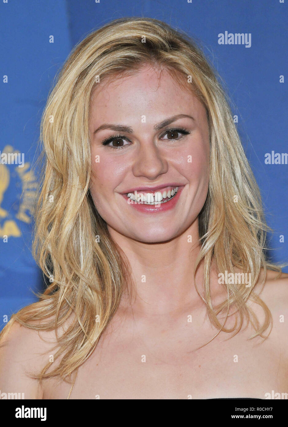 Anna Paquin backstage of the DGA - Director Guild Awards - at the ...