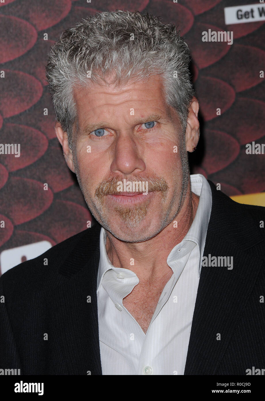 Ron Perlman - Spike TV Scream 2008 Awards at the Greek Theatre In Los ...